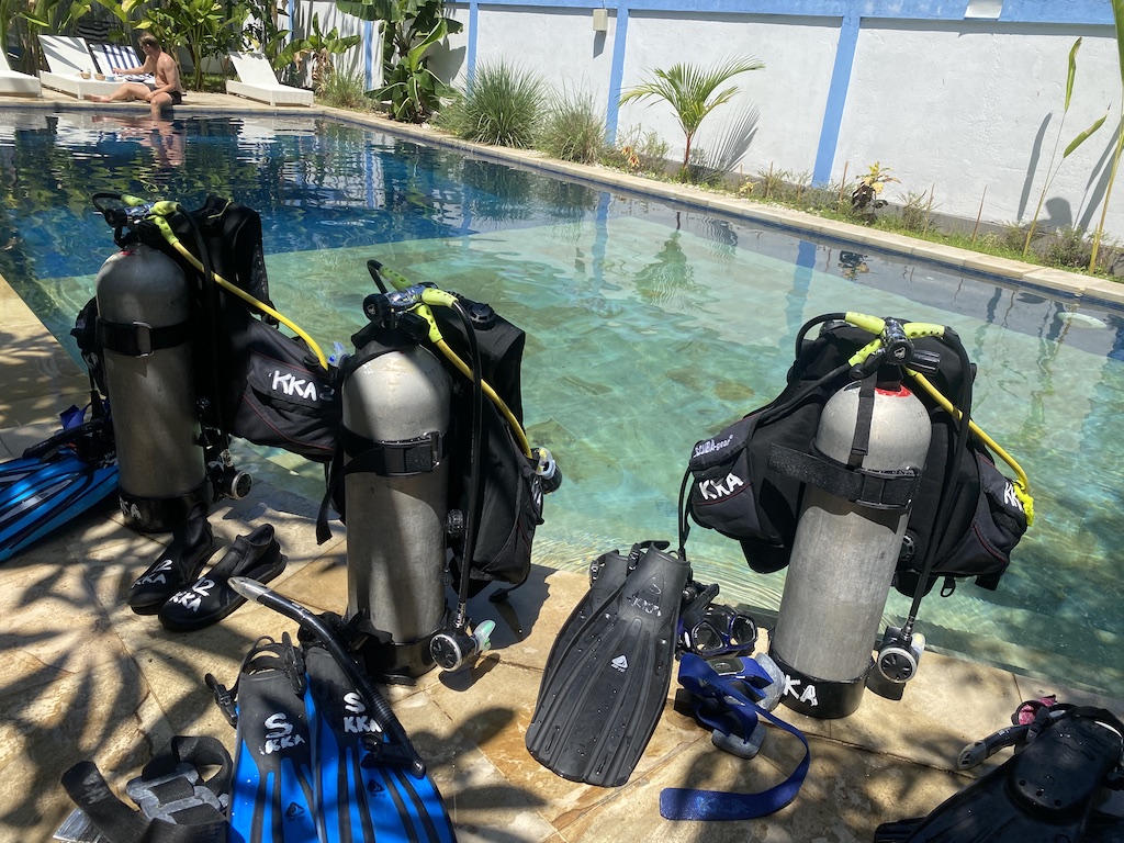 Learning to dive in Amed, Bali: my experiences of the PADI Open Water ...